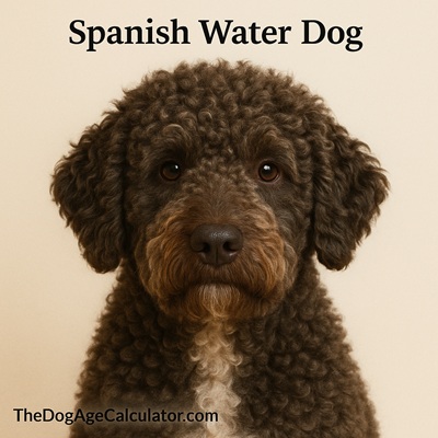 Spanish Water Dog Age Calculator & Lifespan Guide - The Dog Age Calculator